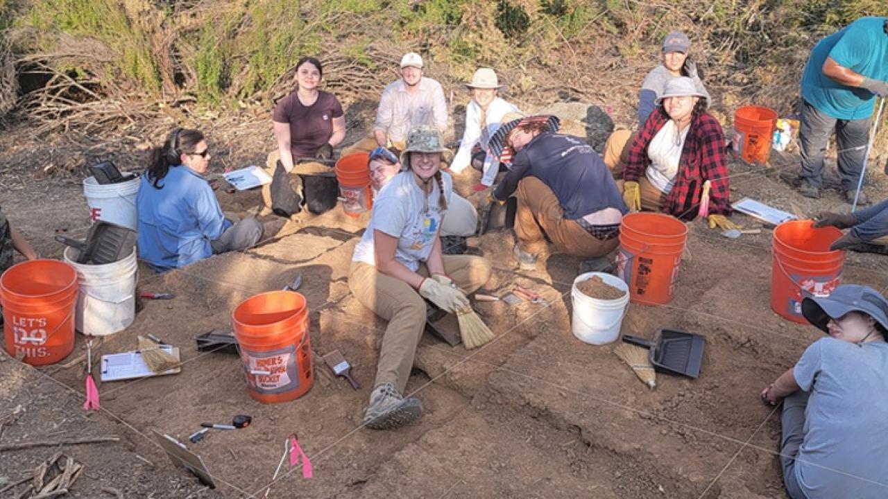 The 2025 Archaeology Field School | Anthropology